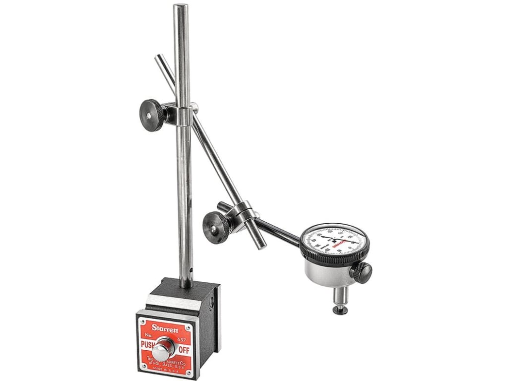 Starrett 657-650Z - Magnetic Base with 650B1 Indicator Set | TEquipment