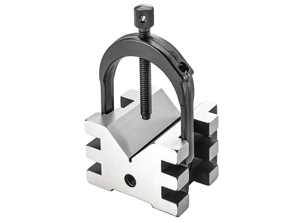 Starrett 568A - V-Block and Clamp (1 of each) | TEquipment