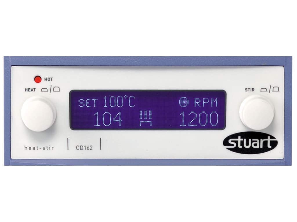 Stuart CD162 Digital Stirrer/Hotplate, Ceramic Plate, 500W, 230v ...