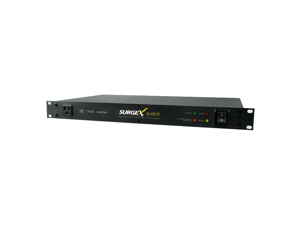 SurgeX SX-1120-RT TAA - Rack Mount Surge Eliminator w/9 Receptacles ...