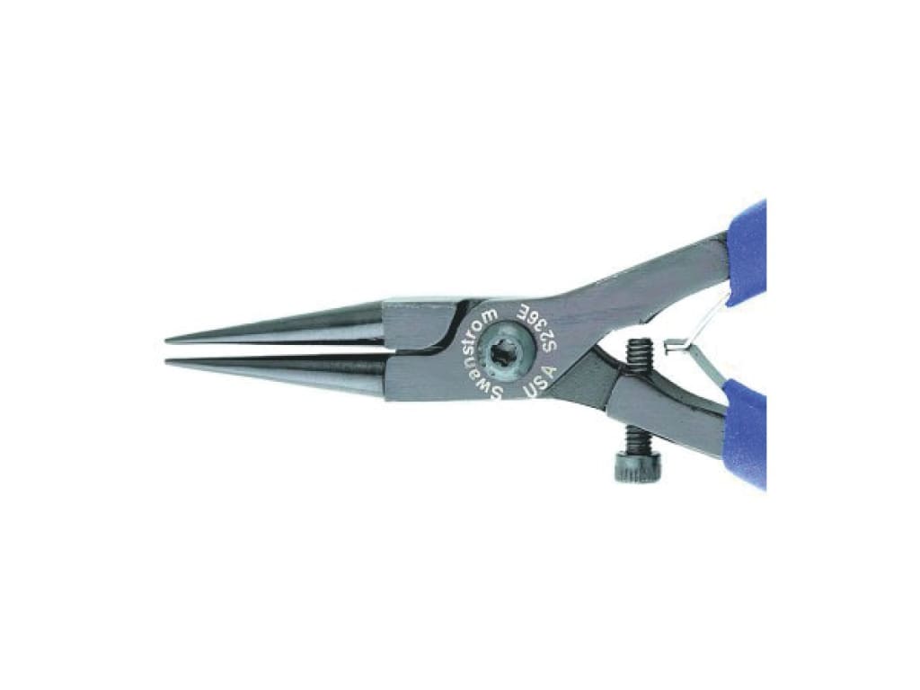 Swanstrom S236E - Super Tools Round Nose Pliers, Smooth, Ergonomic ...