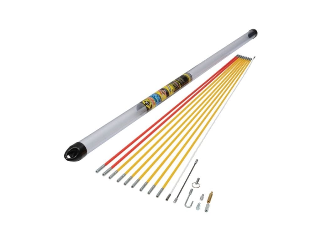 CK Tools T5421 - MightyRods PRO 10m Standard Set, Cable-Pulling Rods ...