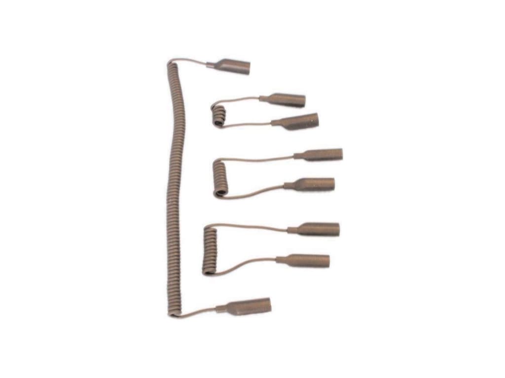 TPI TLS2021 Jumper Leads, Black Coiled | TEquipment