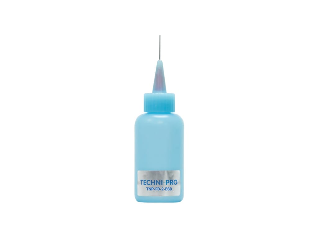 Techni-Pro TNP-FD-2-ESD Flux Bottle, 20-Gauge Tip, ESD Safe, 2 oz ...