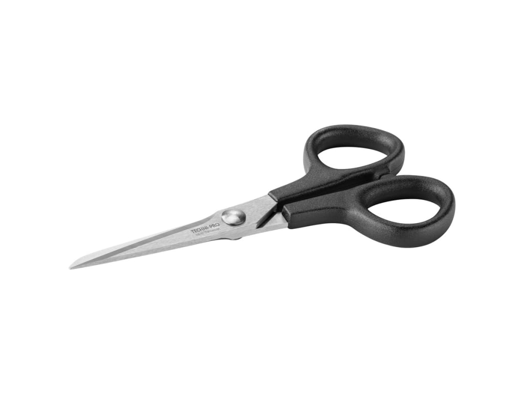 Techni-Pro TNP33650BK - Scissors, Straight, Stainless, Nylon Handles, 5 ...