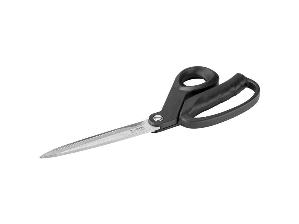 Techni-Pro TNP33698BKW - Scissors, Industrial, Straight, Stainless, TPR ...
