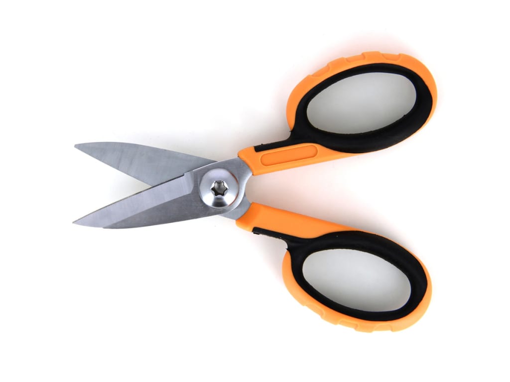 Techni-Pro TNP399KAN - Scissors, Kevlar, Straight, Tool Steel, Bi ...