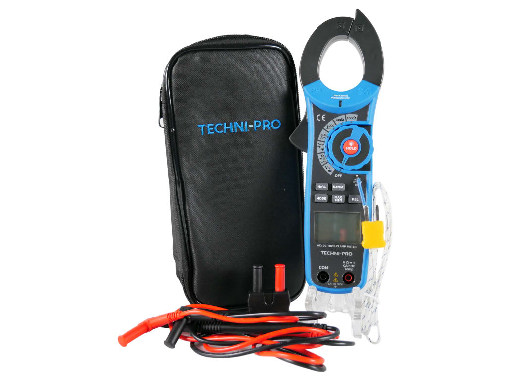Techni-Pro TNP401 - True RMS AC/DC Clamp Meter | TEquipment
