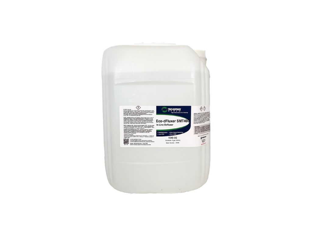 Techspray 1540-5G - Eco-dFluxer SMT400 In-Line Defluxer, pH Neutral ...
