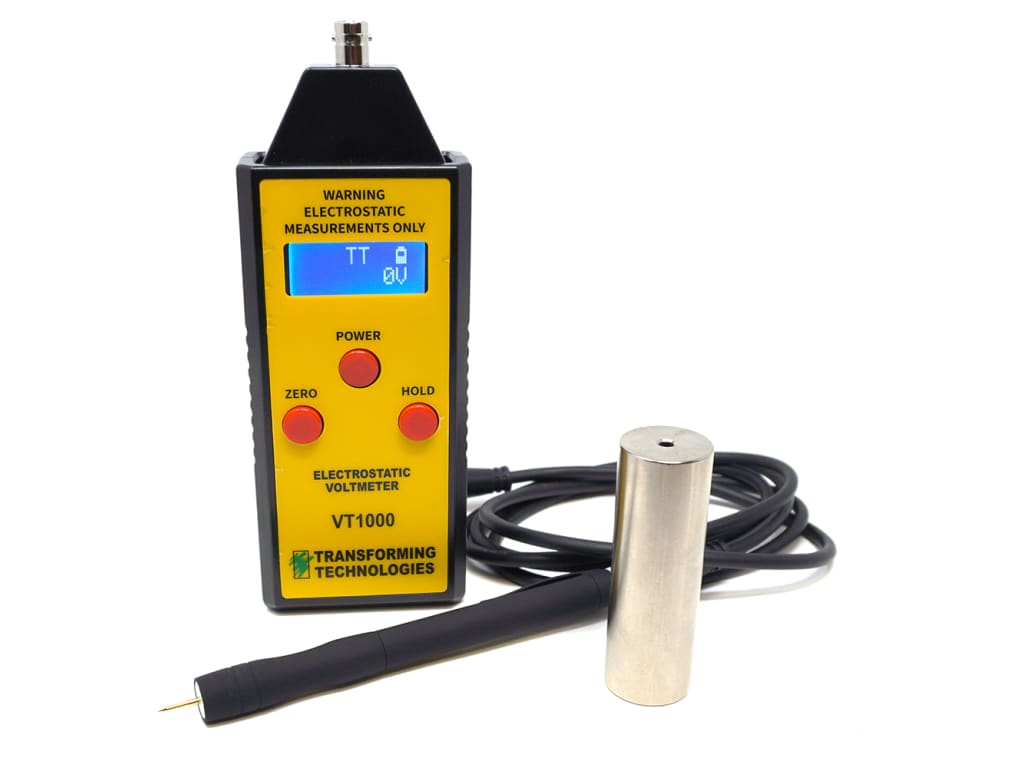 Transforming Technologies VT1000 - Handheld Electrostatic Volt Meter ...