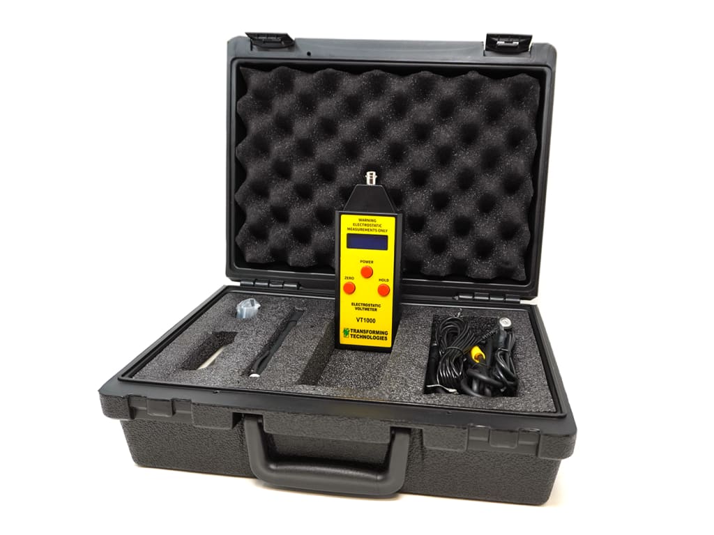 Transforming Technologies VT1000 - Handheld Electrostatic Volt Meter ...