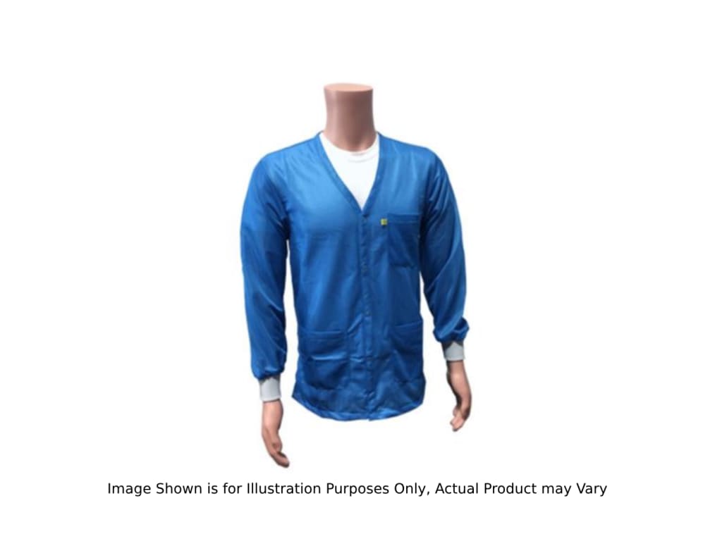 Transforming Technologies JKV9029SPLB - ESD Jacket, 3/4ths Length, V ...