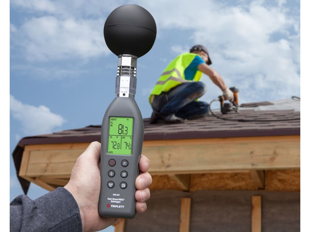 Triplett HSDL300 - Heat Stress Index/WBGT (Wet Bulb Globe Temperature ...