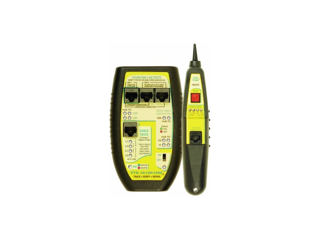 Triplett TVR10/100/1000K(CS) LAN Cable Tester | TEquipment