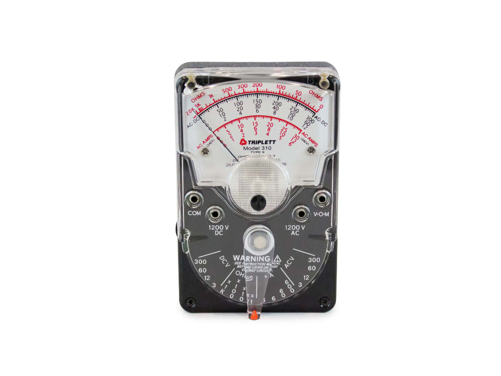 Triplett 3018-NIST - 3018 Analog Multimeter with Certificate | TEquipment