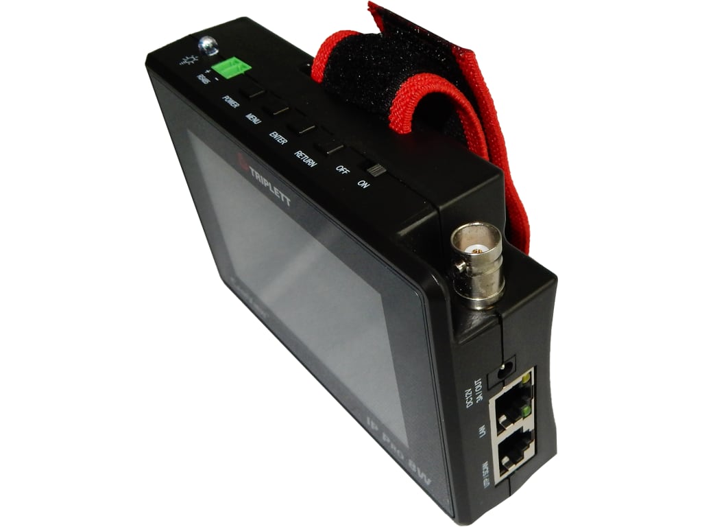 Triplett 8066 CamView IP Pro 8W CCTV Camera Tester, Wrist Mount ...