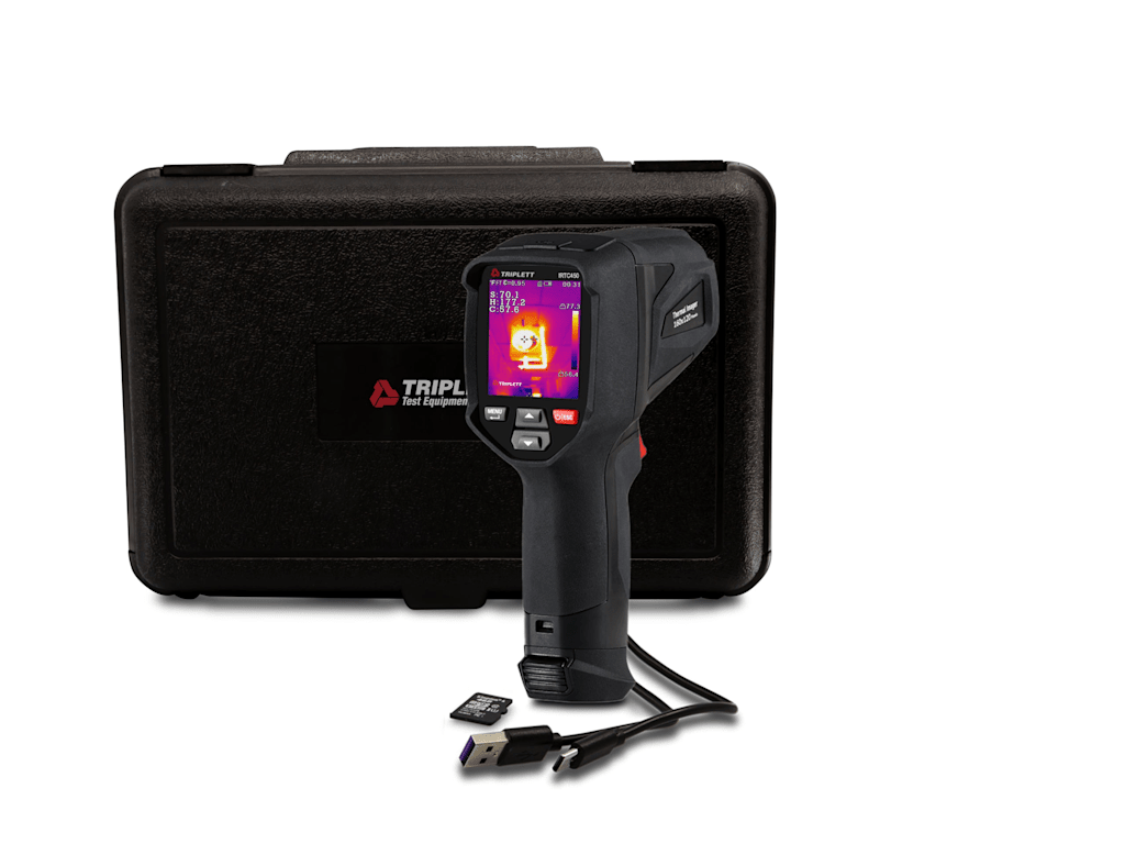 Triplett IRTC450 - Advanced Thermal Imaging Camera, FOV 62° x 48°, IR ...