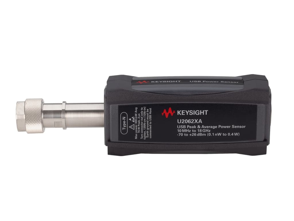 Keysight U2062XA - USB Wide Dynamic Range Peak/Average Power Sensor (10 ...