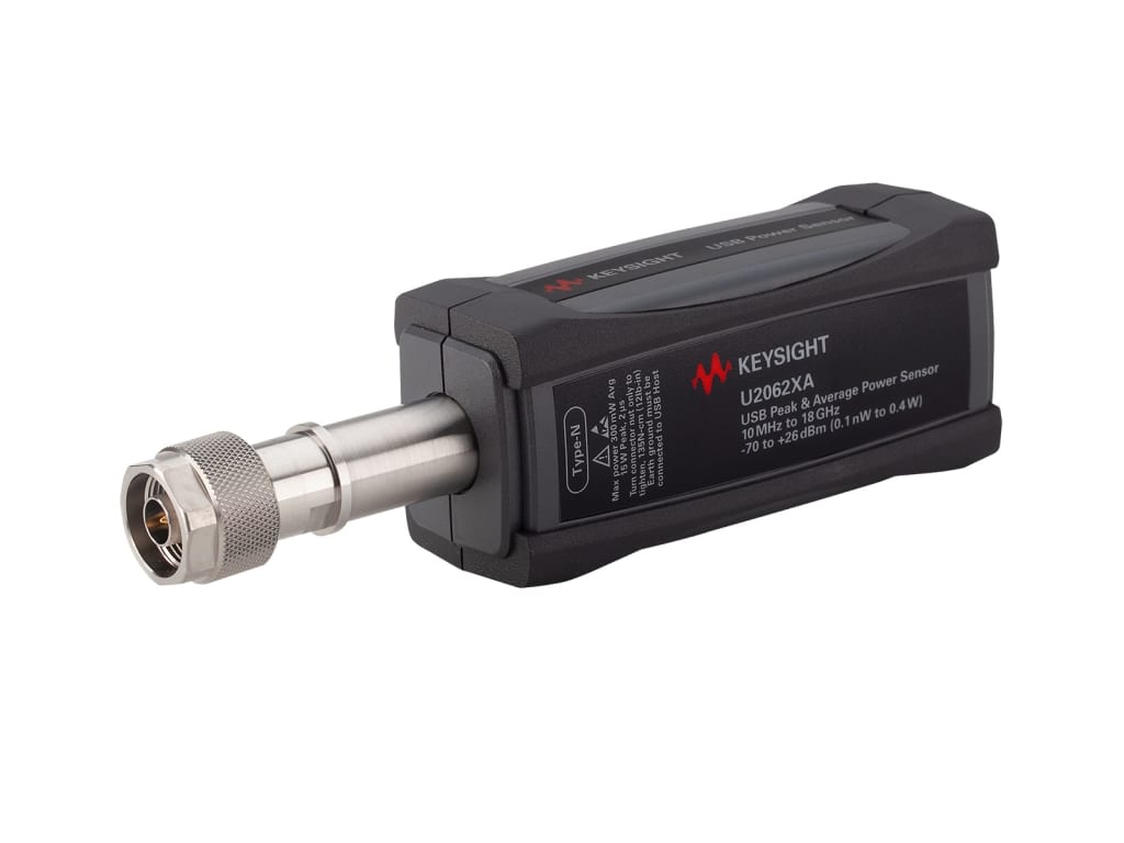 Keysight U2062XA - USB Wide Dynamic Range Peak/Average Power Sensor (10 MHz - 18 GHz) | TEquipment