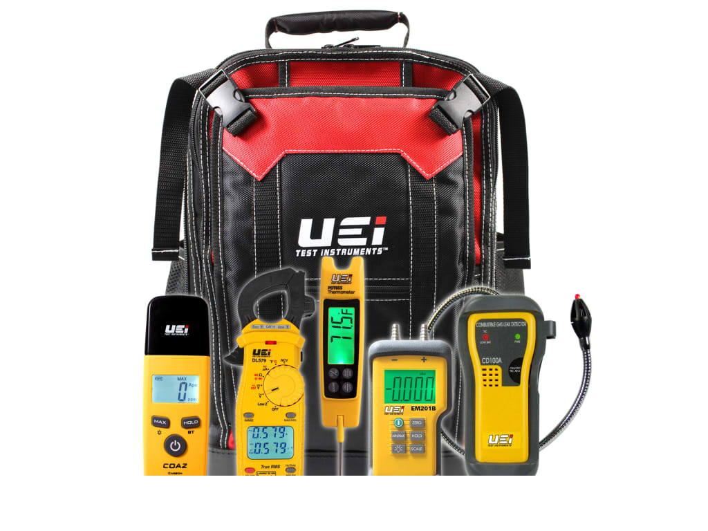 UEi 521KIT - Gas Furnace Installation & Maintenance Test Kit | TEquipment