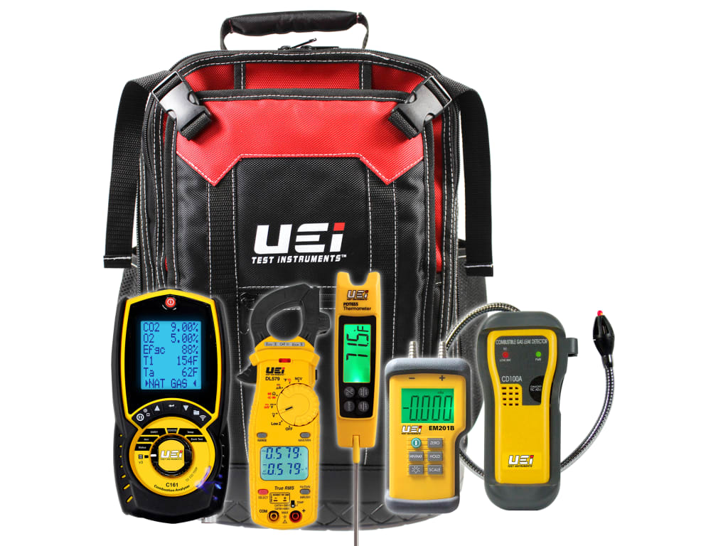 UEi 522KIT - Oil Burner & Boiler Installation & Maintenance Test Kit ...