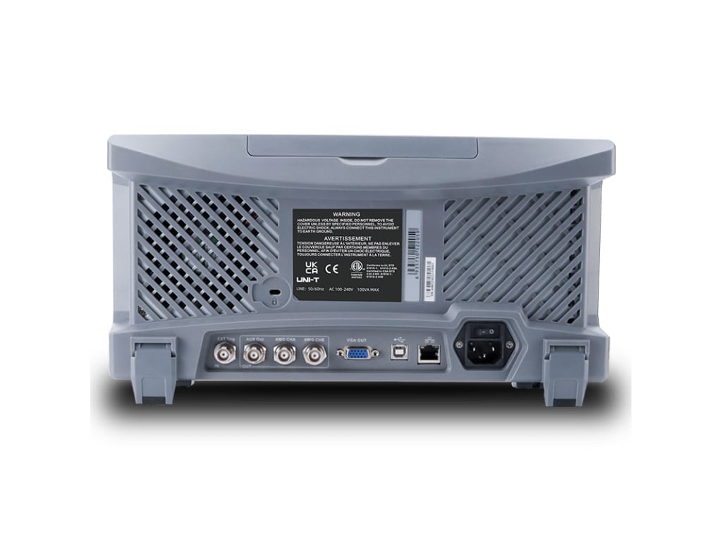 UNI-T MSO2104-S - Mixed Signal Oscilloscope (4 Analog Channels / 100 MHz) with Built-In 50 MHz ...