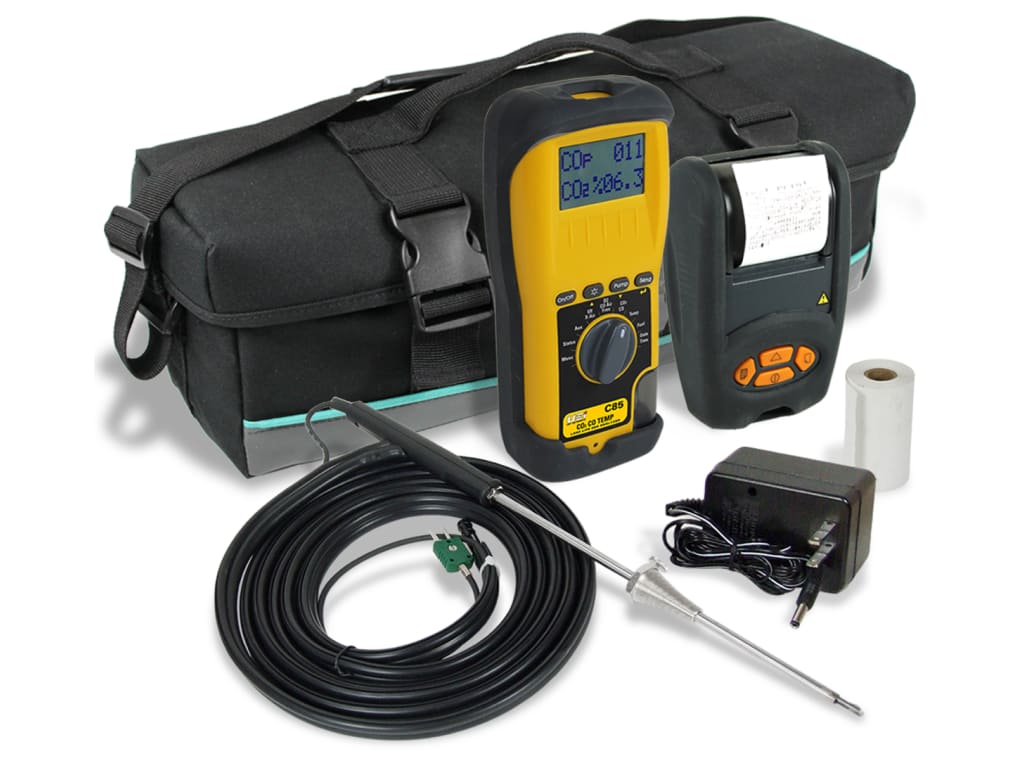 UEi C85KIT - Long Life Combustion Analyzer with Electro Optical Sensor ...