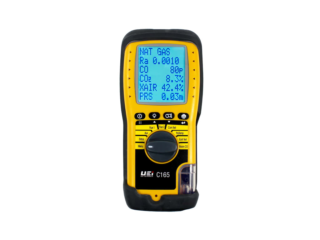 UEi C165OILKIT EOS Long Life Combustion Analyzer Kit with Smoke Pump ...