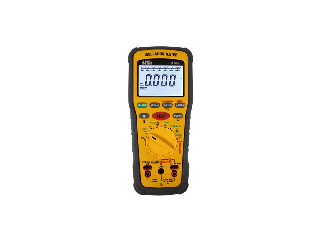 UEi IRT807 - Insulation Resistance Tester 1000V AC/DC | TEquipment