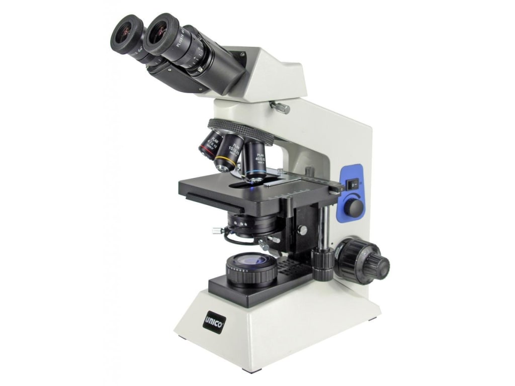 Unico G504T Trinocular Microscope with Plan Objectives | TEquipment