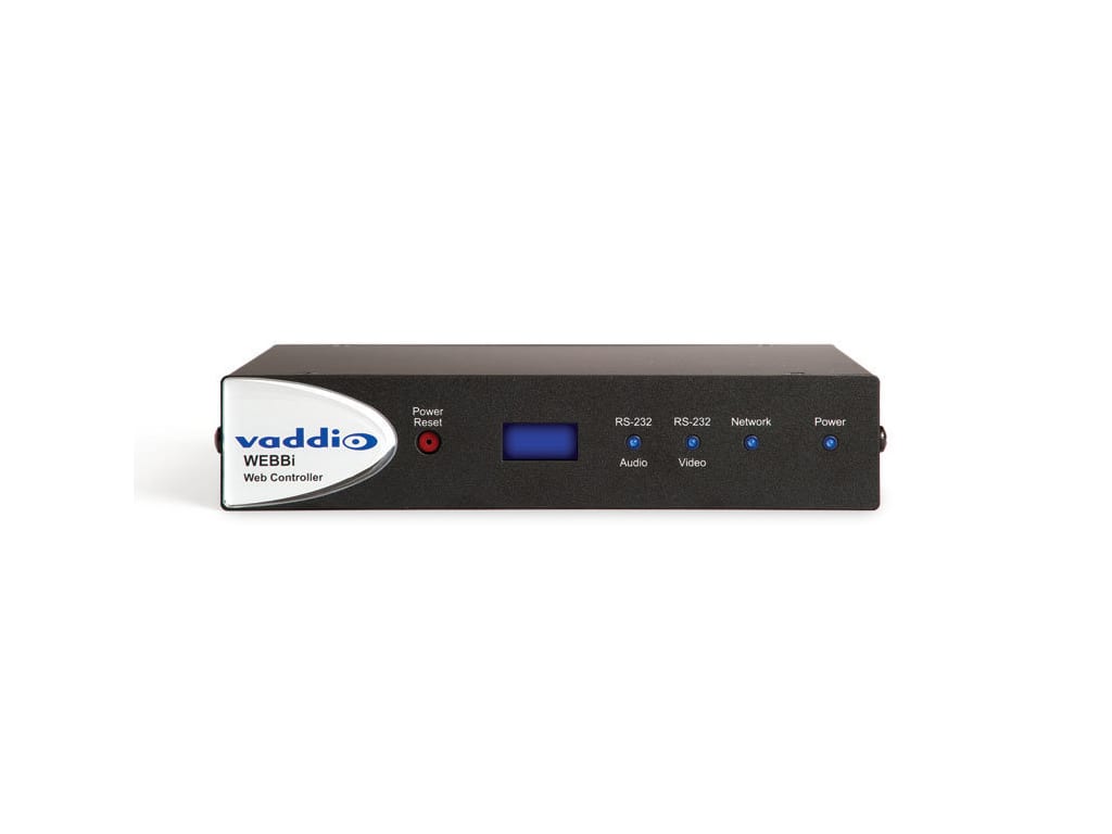 vaddio 999-8700-000 WEBBi Web Controller | Touchboards