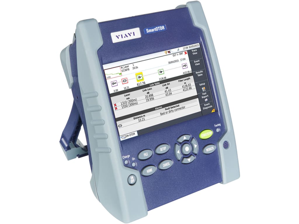 Viavi E118FA65-APC SmartOTDR Filtered 1650 nm A-range Handheld Tester ...