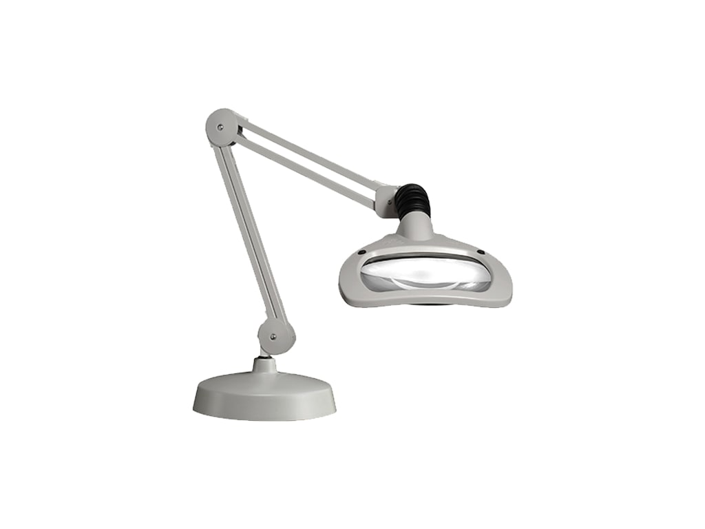 Vision Luxo 18947LG Wave LED Magnifier - 30" Arm length, Color Grey, 5 ...