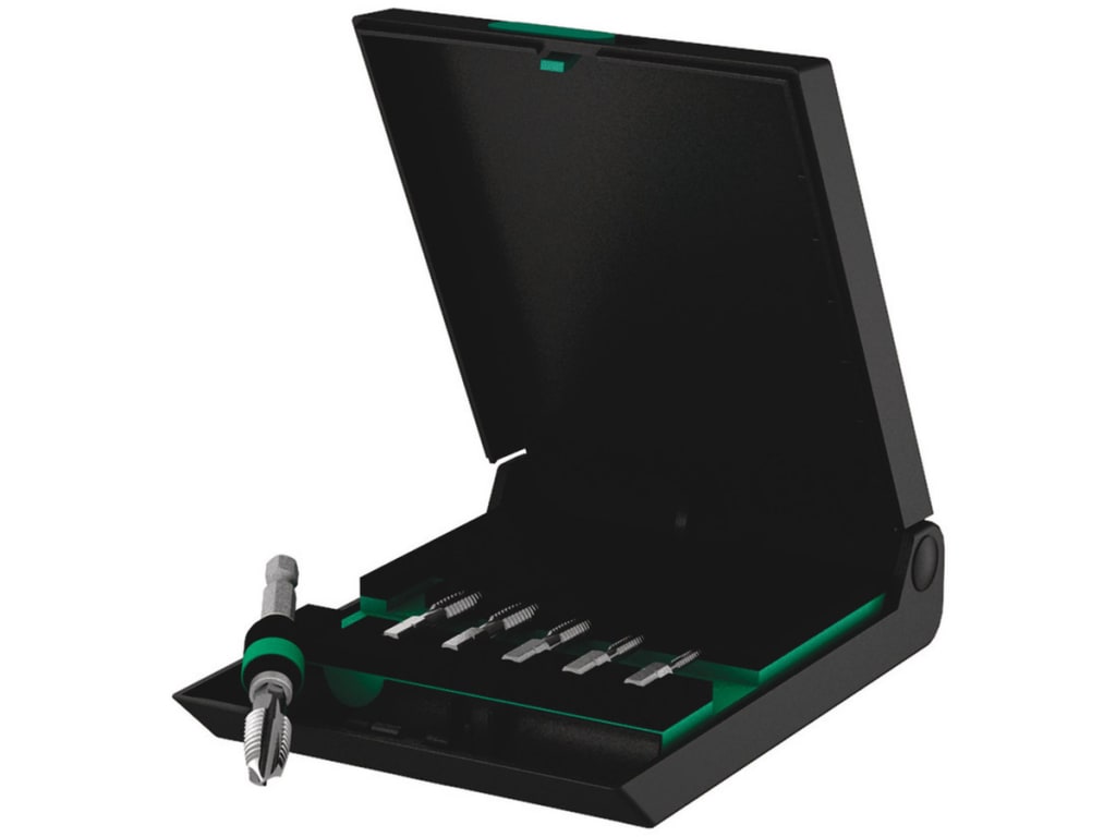 Wera 05104654001 - 844/7 Tap Bits Set, Non-Magnetic, 1/4" Drive ...