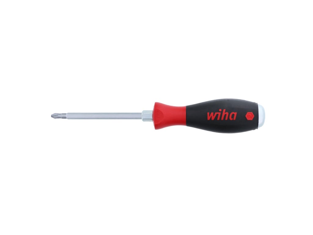 Wiha 53115 - Soft Finish X Heavy Duty Phillips Screwdriver, #2 X 100 mm, 8.4″ OAL | TEquipment