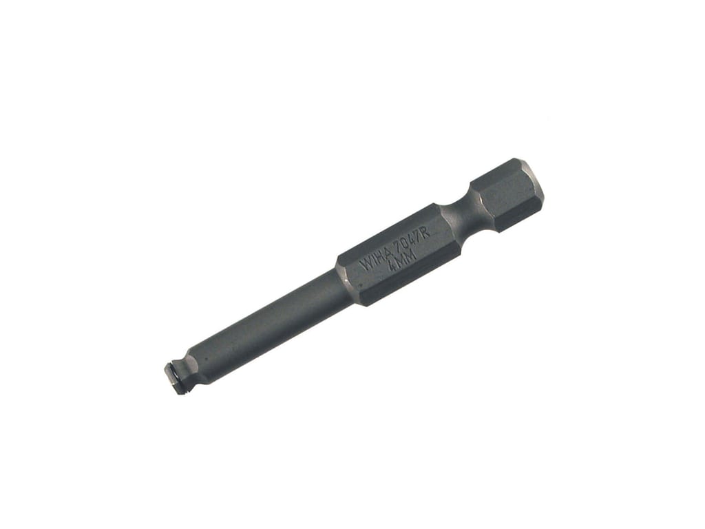 Wiha 71726 - MagicRing Ball End Power Bit, 1/8" x 50mm | TEquipment