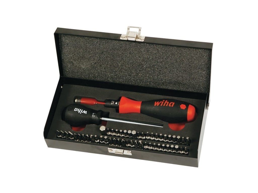 Wiha 28595 - 53 Piece Torquevario-s Bit Set | TEquipment