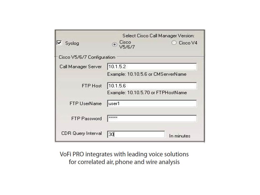 Fluke Networks AM/A2210 AIRMAGNET VOFI Analyzer PRO, Software | TEquipment