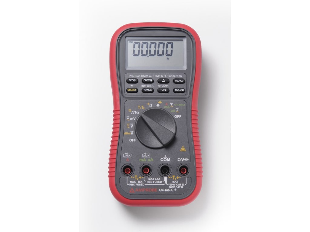 Amprobe AM-160-A Precision TRMS Digital Multimeters with PC Connection ...
