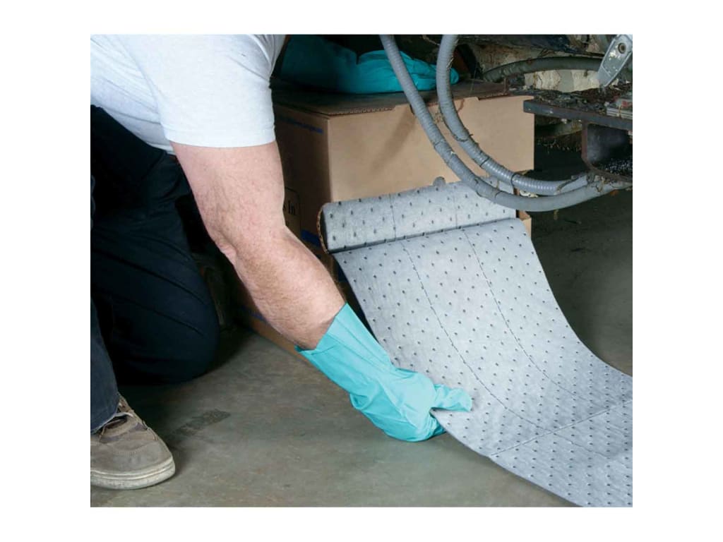 Brady HT555 - High Traffic Absorbent Roll, 15" x 150ft | TEquipment