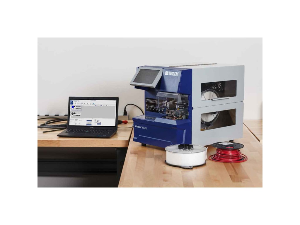 Brady WRAPTOR-A6500 - Wrap Printer Applicator w/Product and Wire ID ...