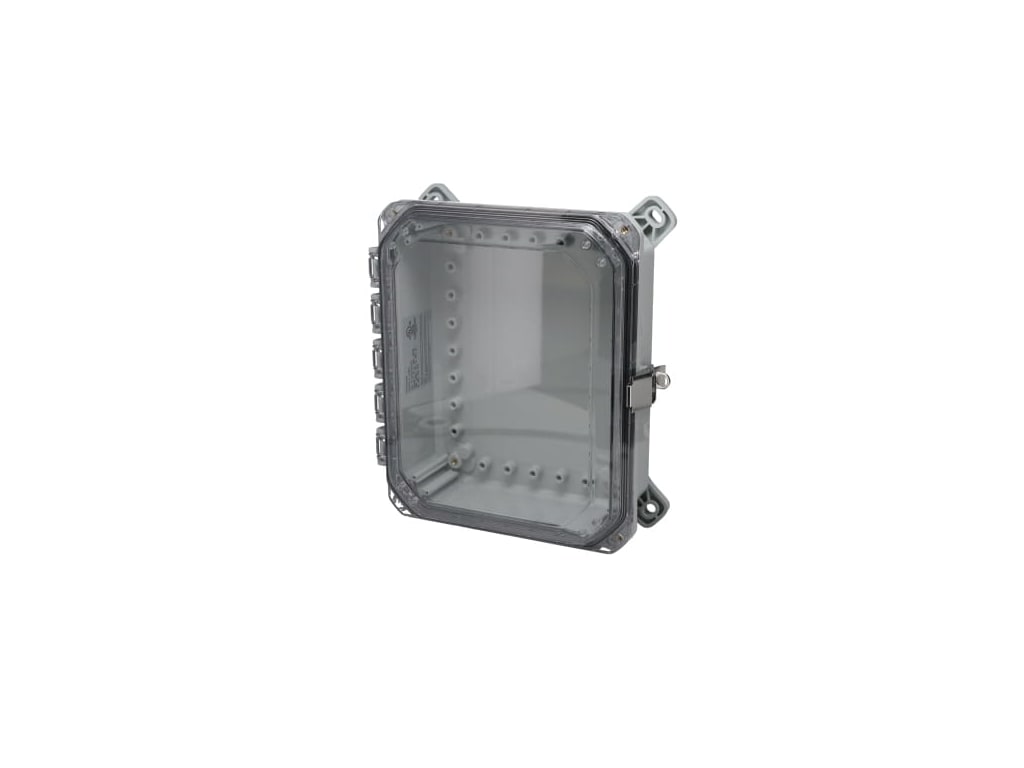 Bud Industries DPH-28723-C - Heavy-Duty Plastic Enclosure w/ Adjustable ...