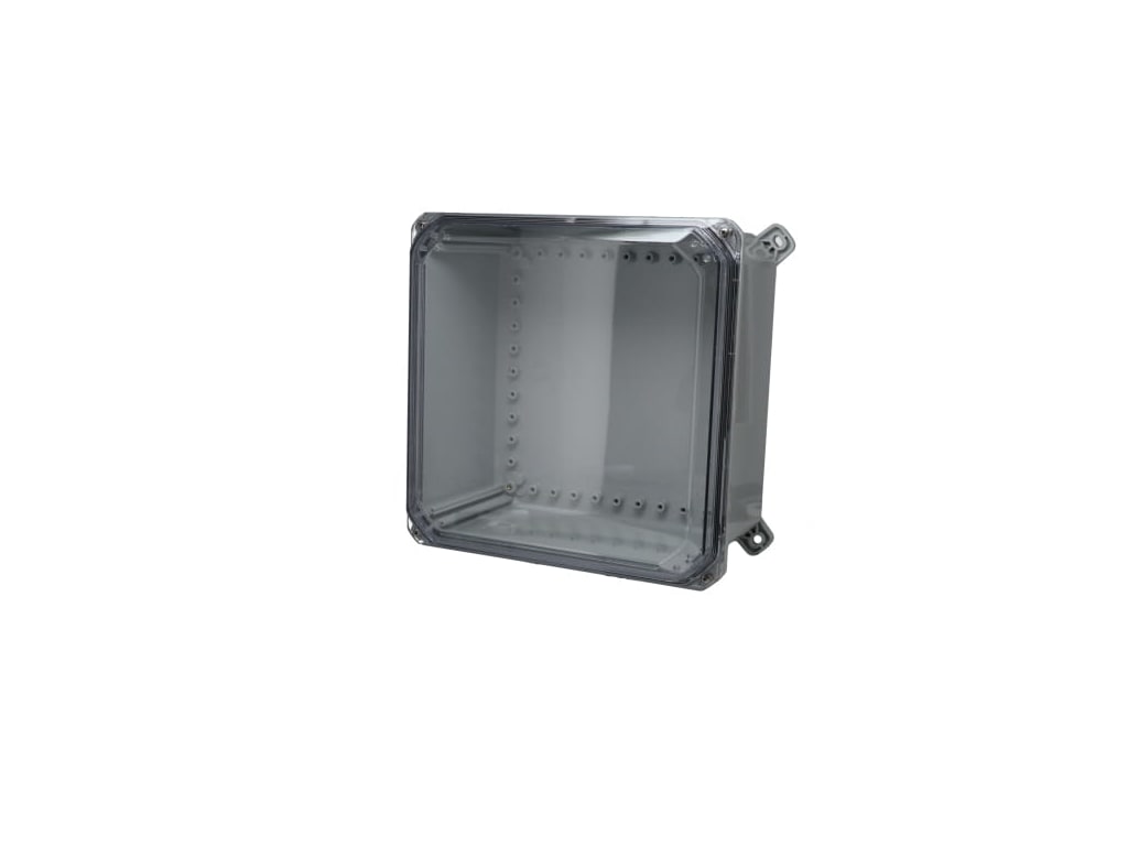 Bud Industries DPS-28728-C - Heavy-Duty Plastic Enclosure w/ Adjustable ...