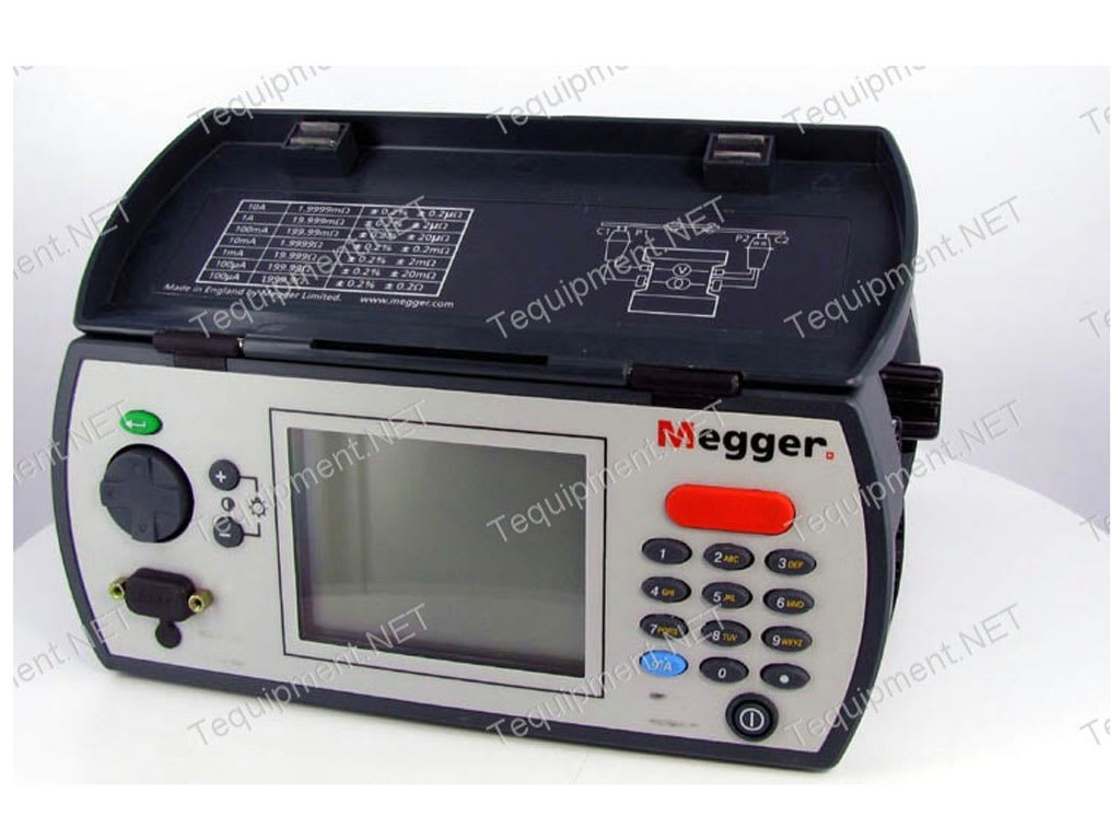 Megger DLRO10X Digital Low Resistance Ohmmeter with Data Storage ...