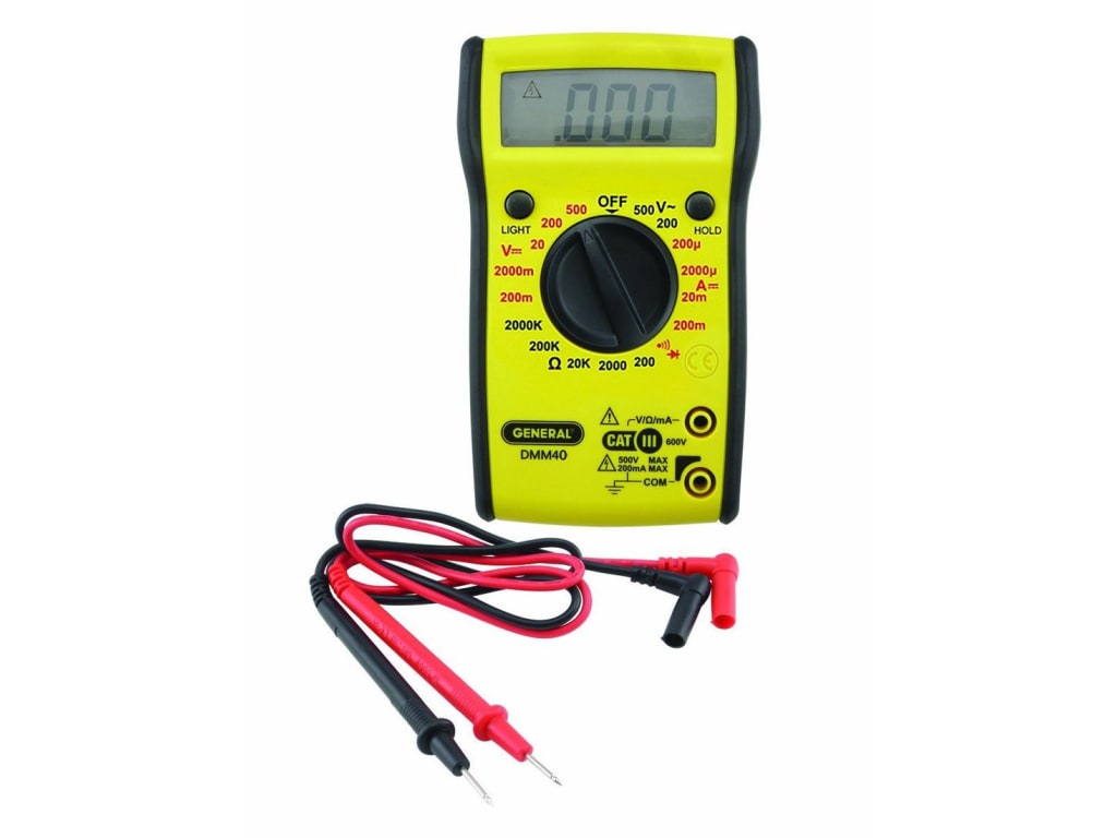 General DMM45 Digital Multimeter Auto Ranging with Backlight | TEquipment