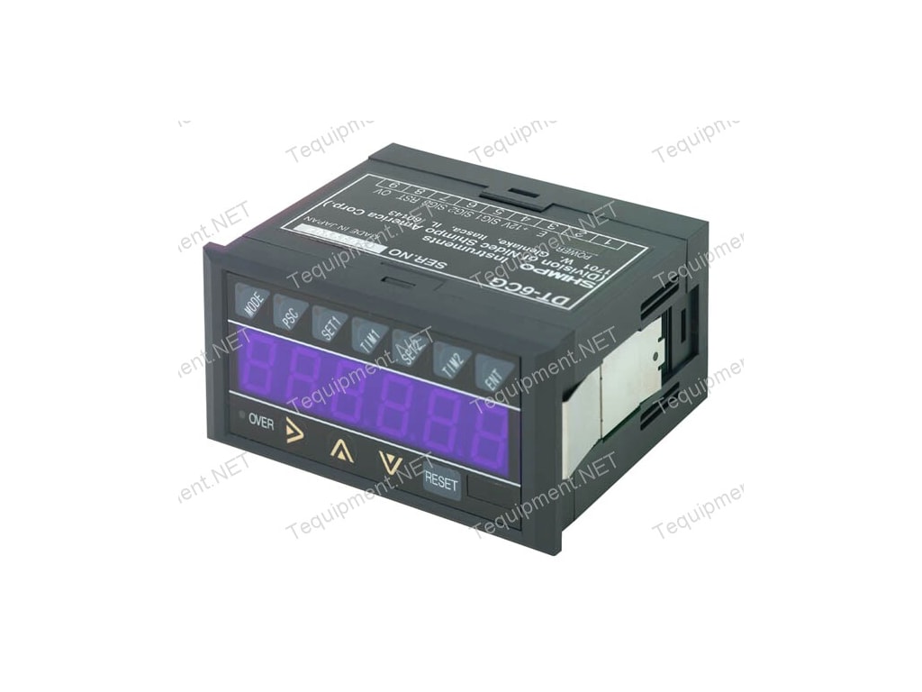 Shimpo DT-6CG Panel Mount Counter Shimpo DT-6CG DT 6CG DT6CG | TEquipment