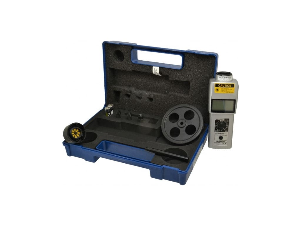 Shimpo DT-205LR-S12 - Combination LCD Tachometer with Laser Sensor and ...