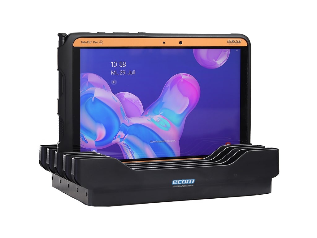 ecom DC TPRO X2 US - 5-Bay Desktop Charger for Tab-Ex Pro D2 / DZ2 ...