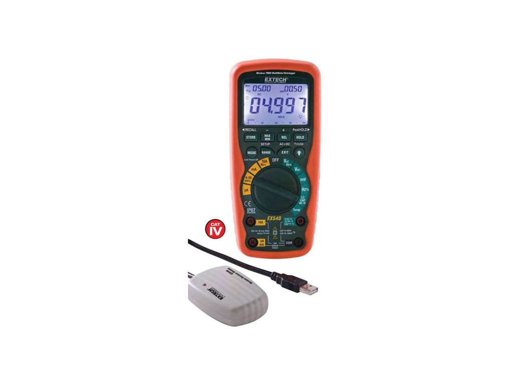 Extech EX542 Wireless Multimeter and Datalogger | TEquipment