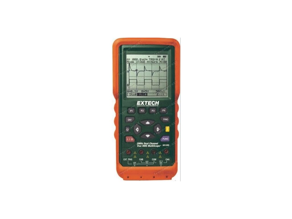 Extech 381296 Portable Oscilloscopes Dual Channel 5 MHz MultiScope ...